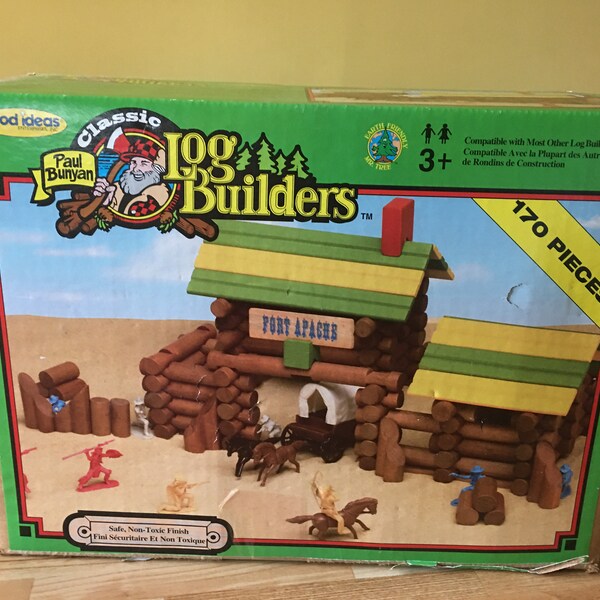 Lincoln Logs - Etsy