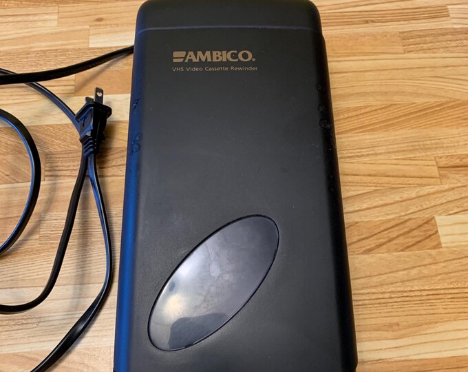 Vintage Ambico Video VHS Rewinder - Etsy