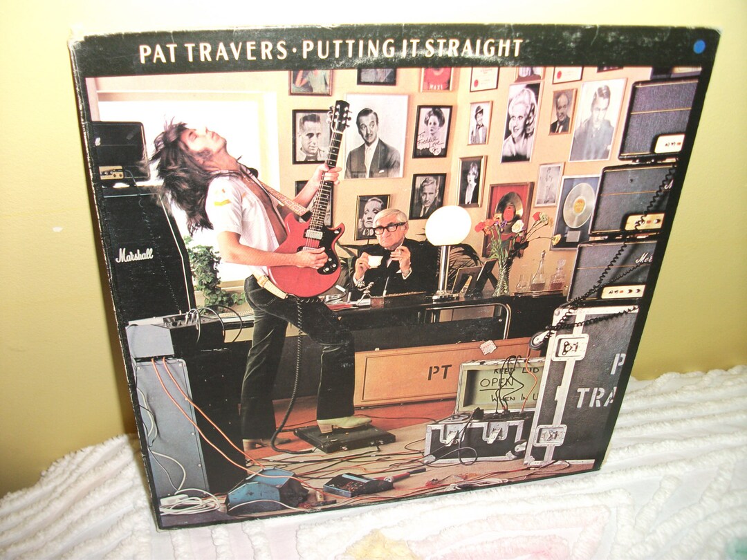 Pat Travers Putting It Straight Vinyl Record Album NEAR MINT Condition ...