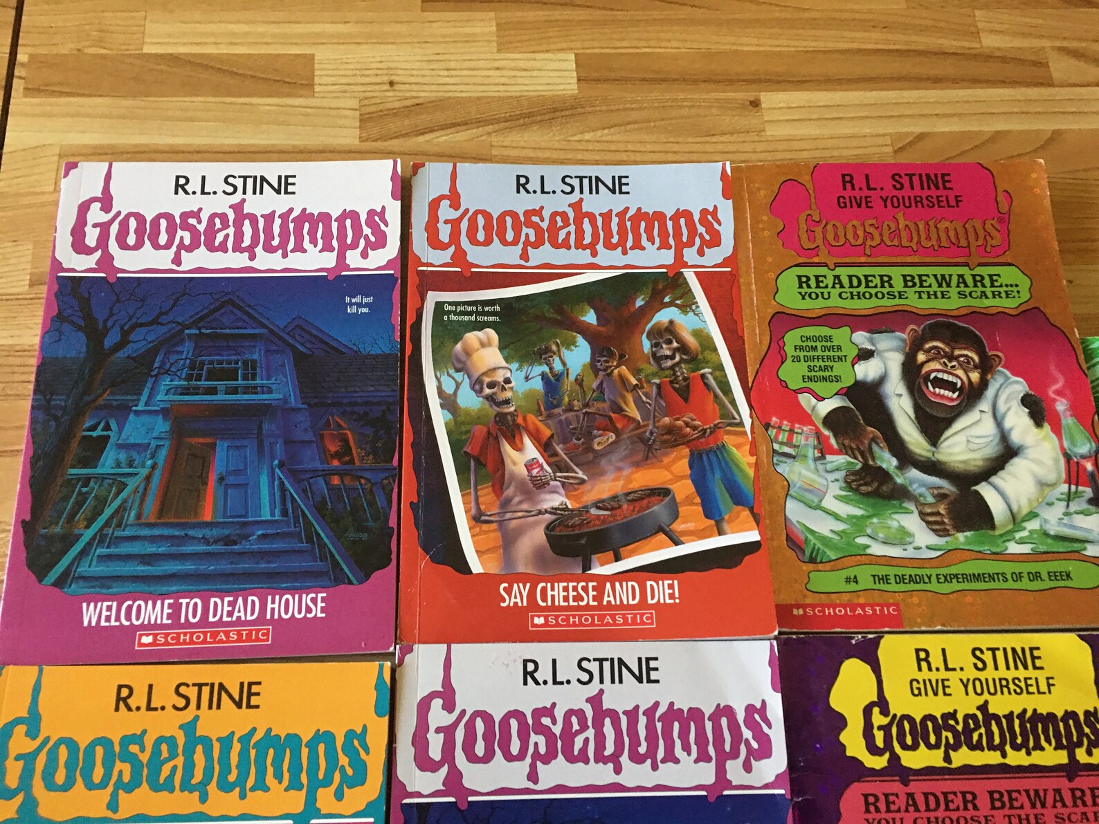 11 R.L. Stine Goosebumps Book Collection 6 - Etsy