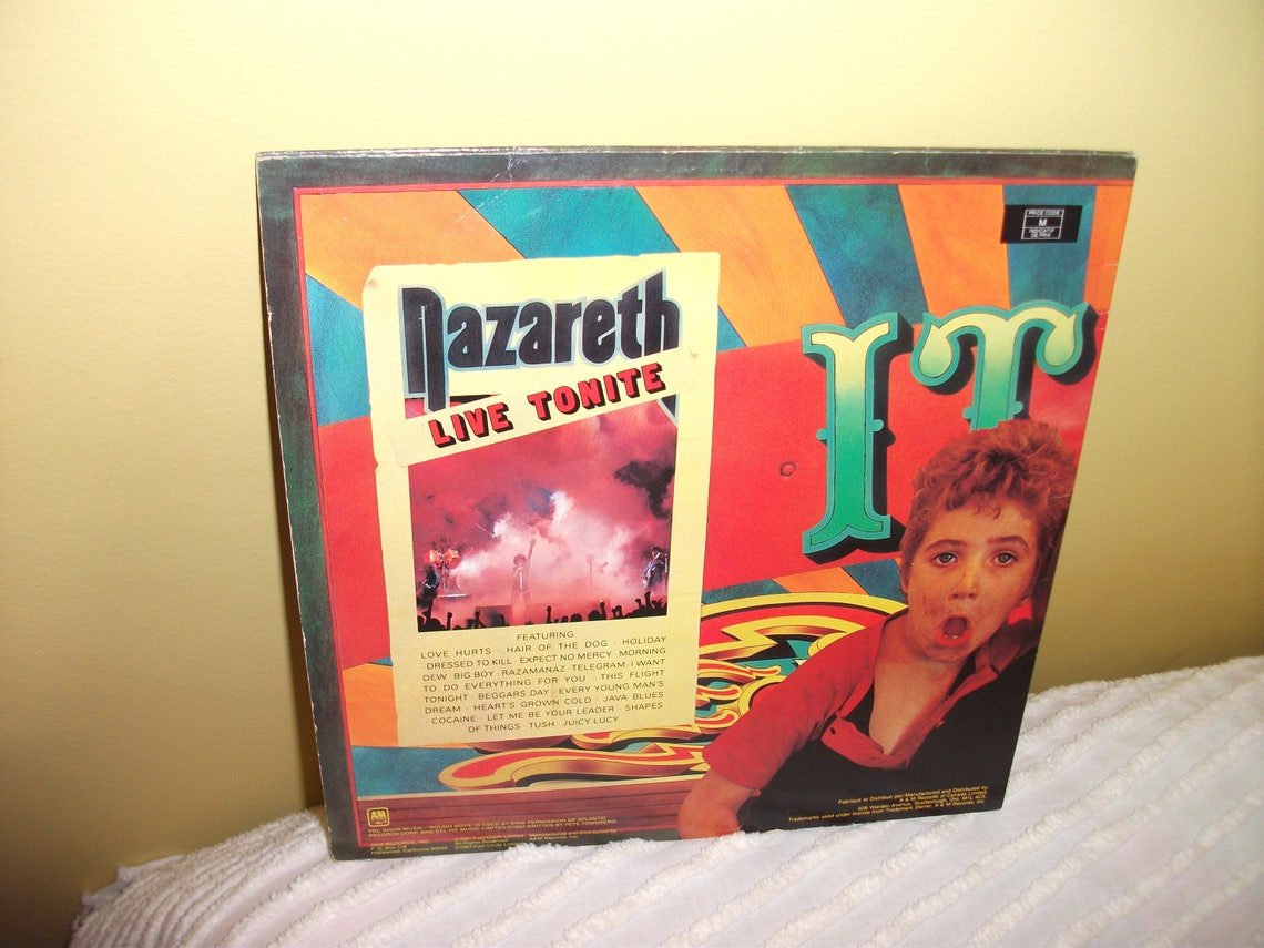 Nazareth 'snaz House Full Vinyl Record Album | Etsy