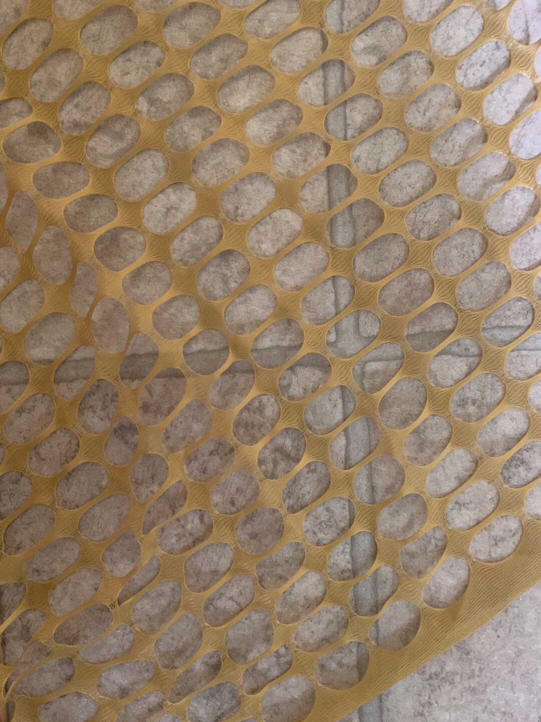 Vintage 2 Panels Mustard Yellow Fishnet Curtains - Etsy