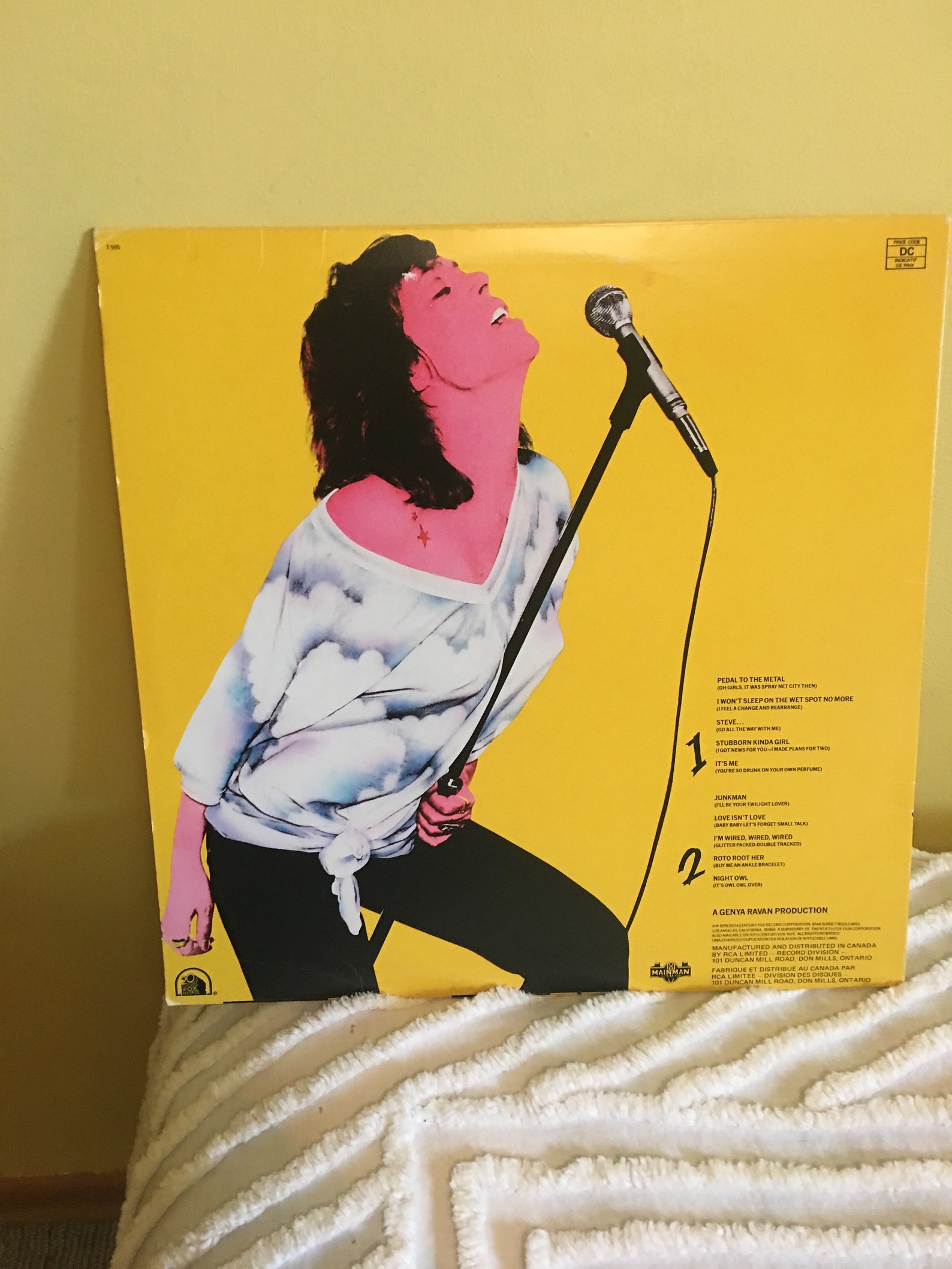 Genya Ravan and I Mean It Record Album GREAT CONDITION - Etsy