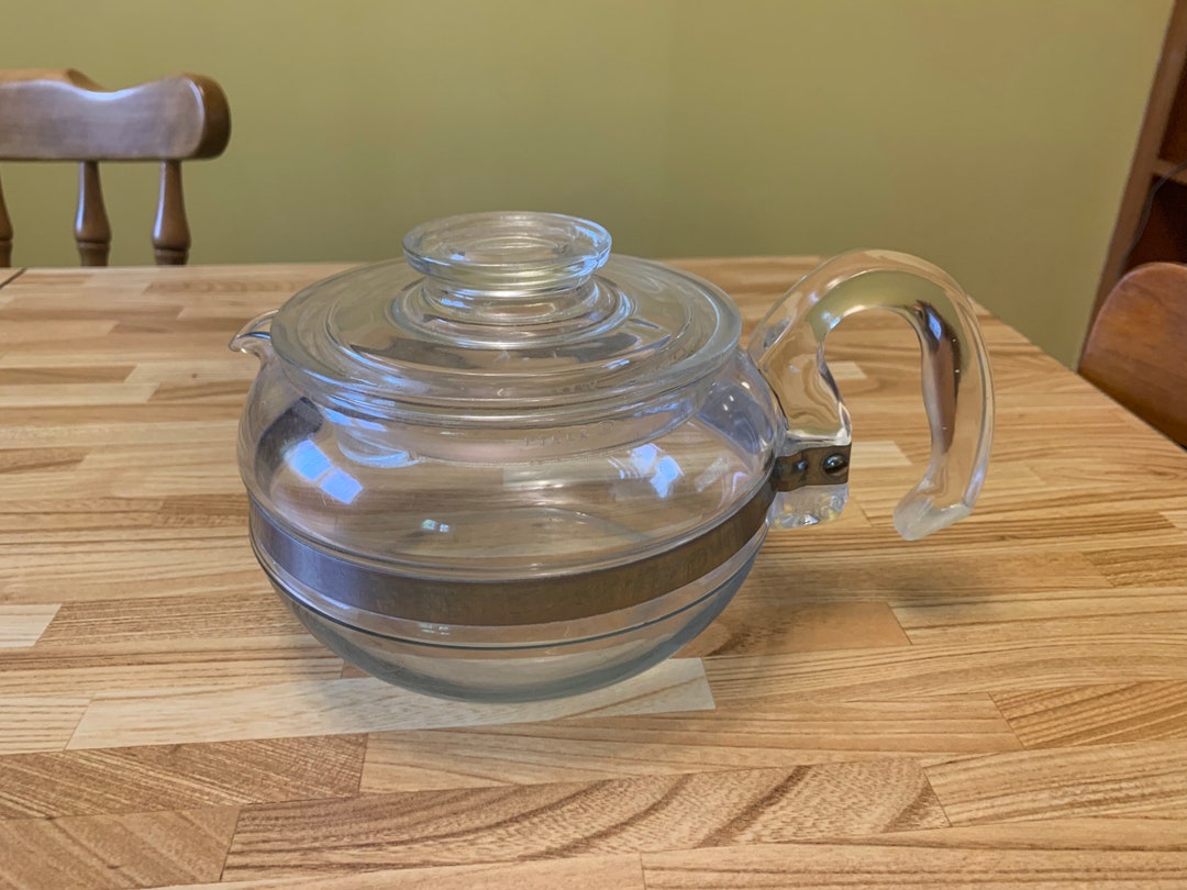 Vintage Pyrex Tea Pot Teapot - Etsy