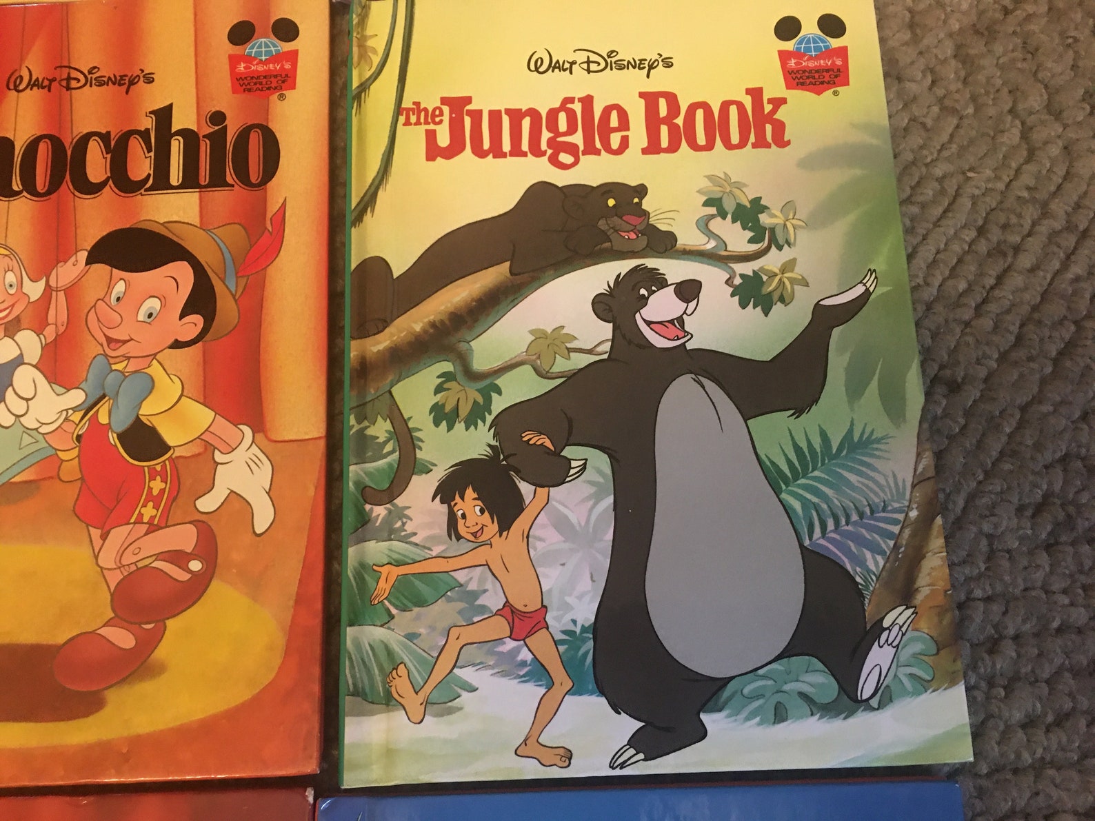 Vintage Walt Disney Book Set Collection - Etsy