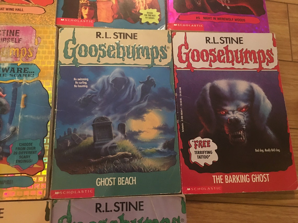 10 R.L. Stine Goosebumps Book Collection 2 | Etsy