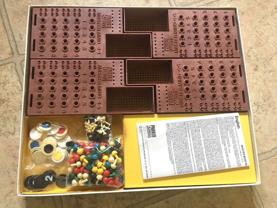 1973 Master Mind 44 Board Game Mastermind | Etsy