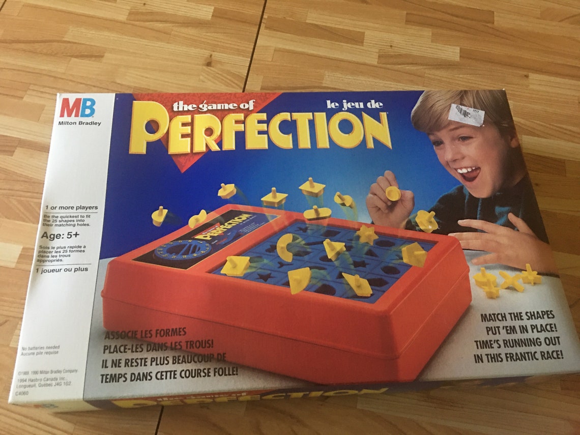 MINT Vintage Perfection Board Game - Etsy