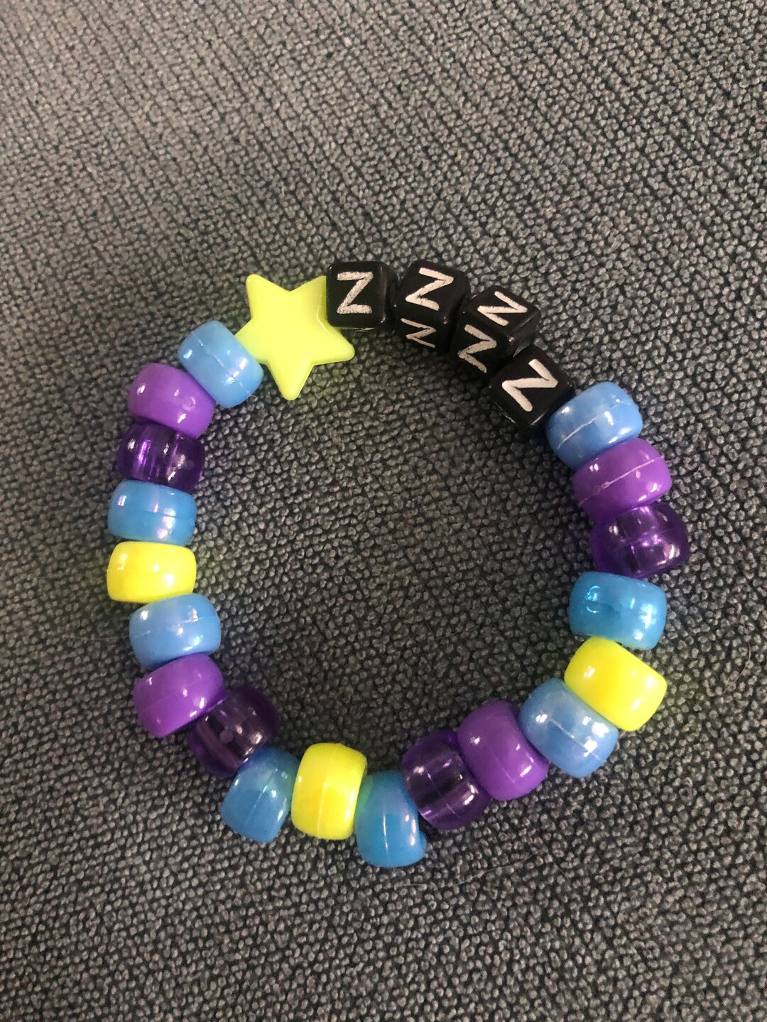 Personalized & Fully Customizable, Colorful Beaded Bracelets, Keychains ...