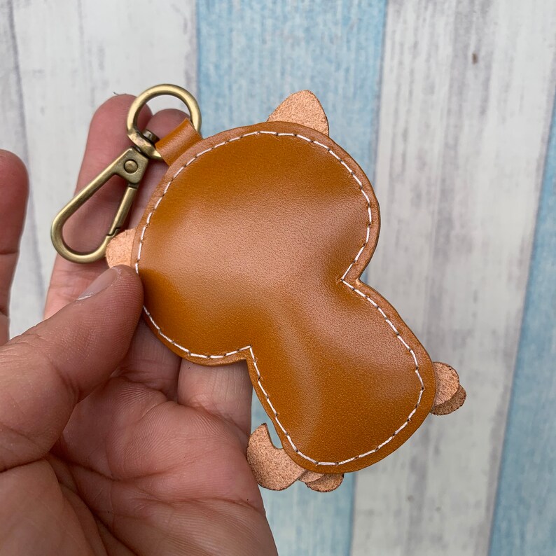 Small Size Flora the Shiba Inu Vegetable Tanned Leather - Etsy