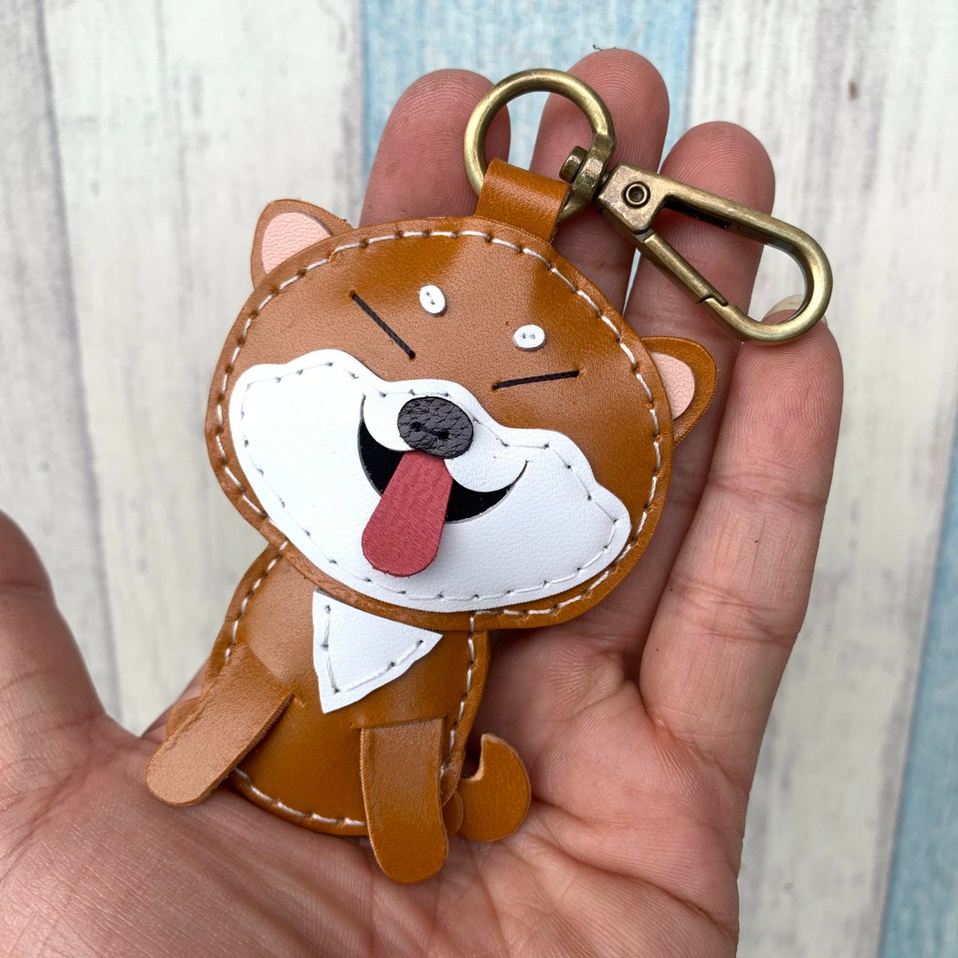 Small Size Flora the Shiba Inu Vegetable Tanned Leather - Etsy