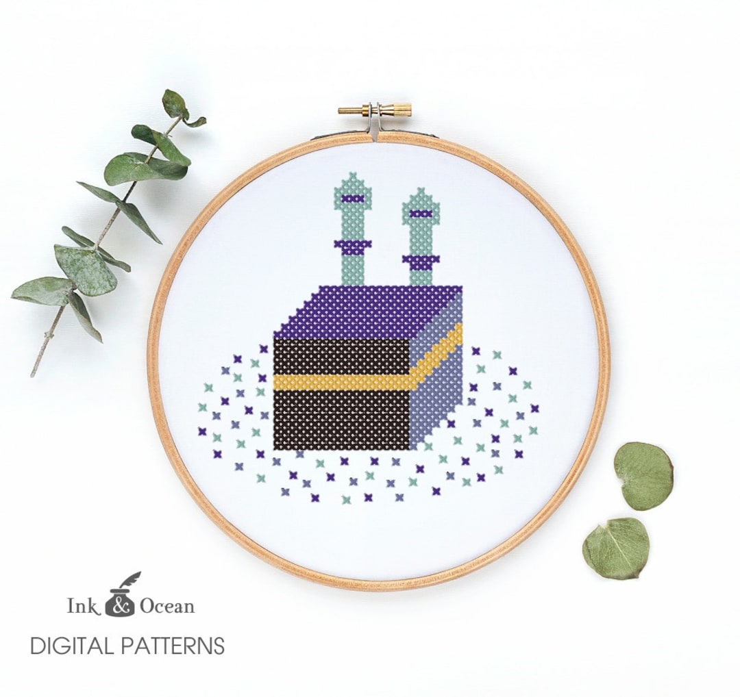 Makkah, Hajj, Kabbah Cross Stitch Pattern, PDF Instant Download - Etsy
