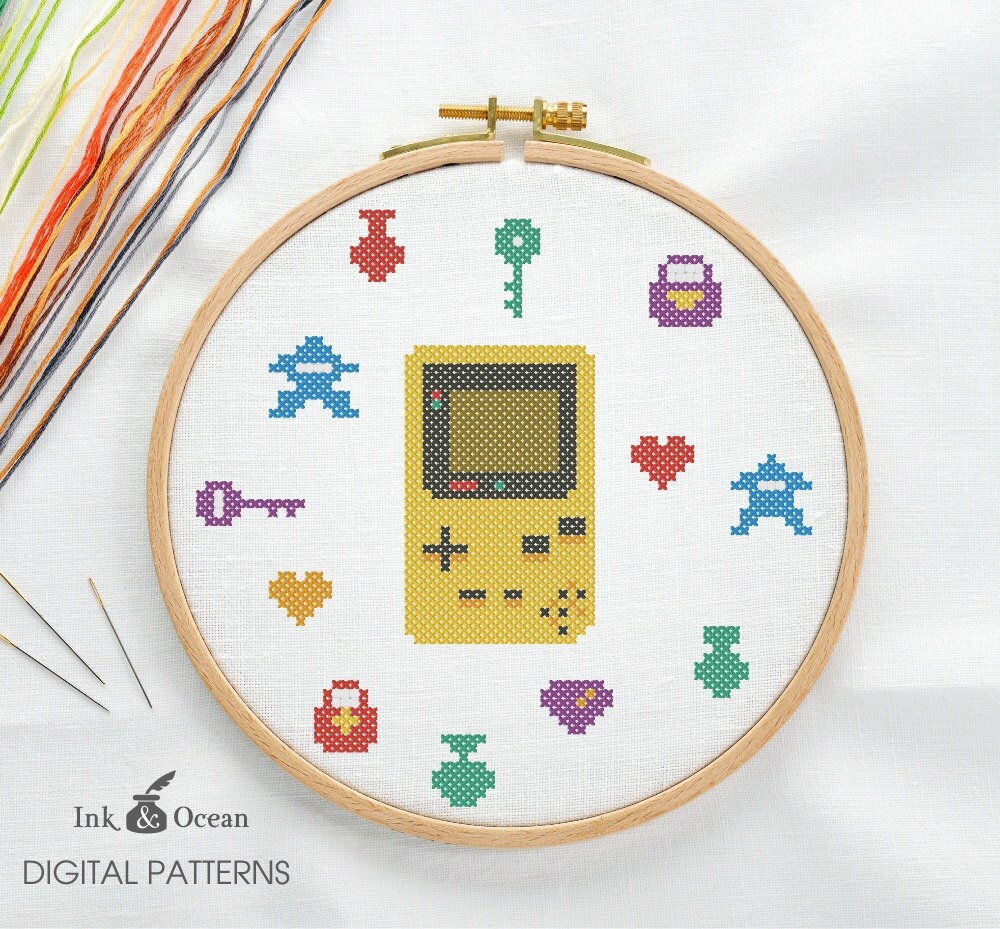 Retro Game Boy Games Console Video Computer Games Controller - Etsy