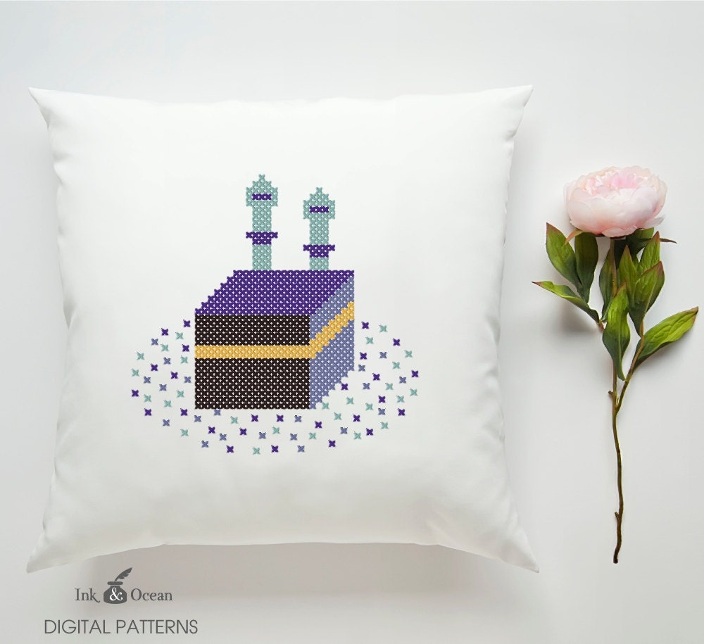 Makkah, Hajj, Kabbah Cross Stitch Pattern, PDF Instant Download - Etsy