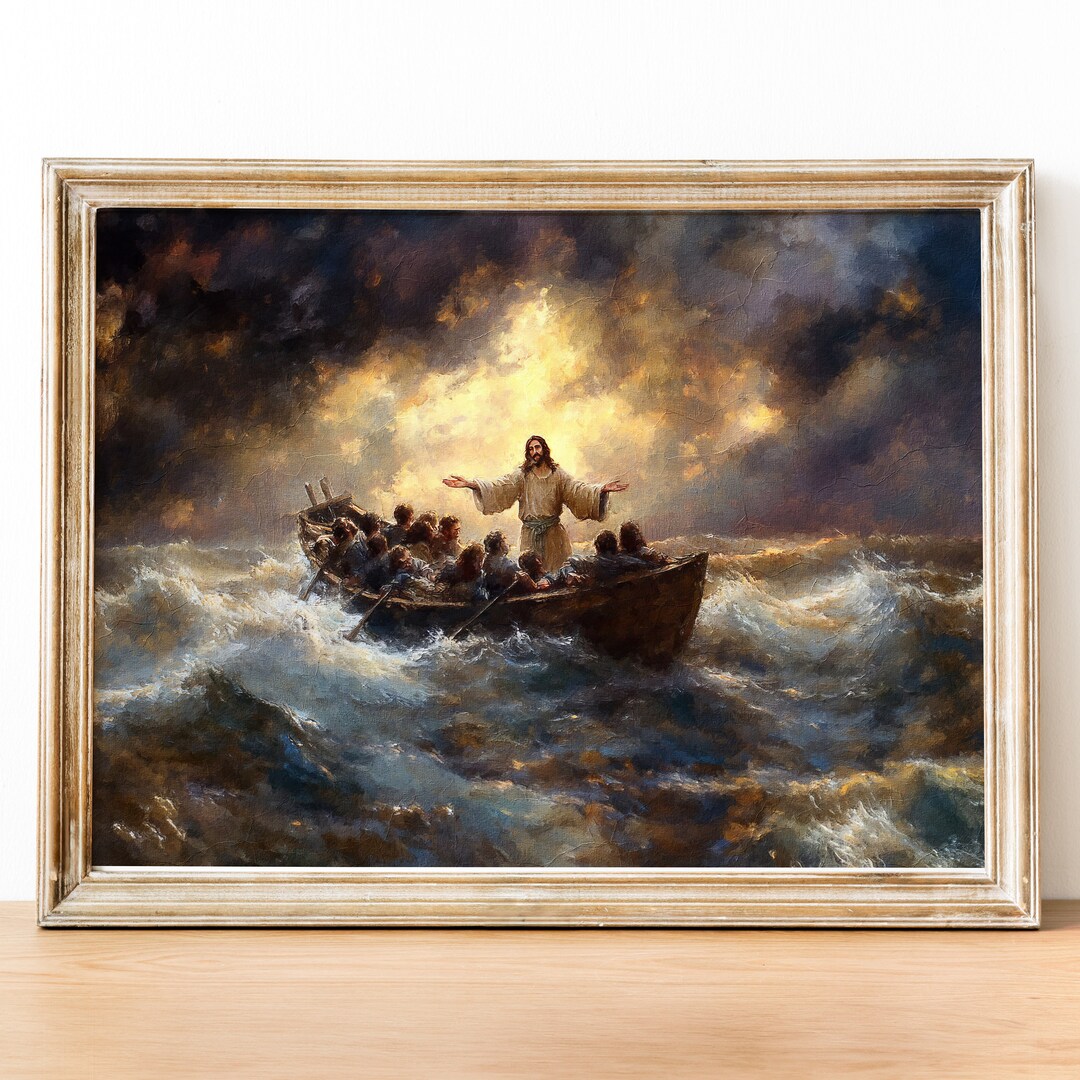 Serenity Amidst Chaos: the Divine Authority of Jesus, Jesus Calming the ...