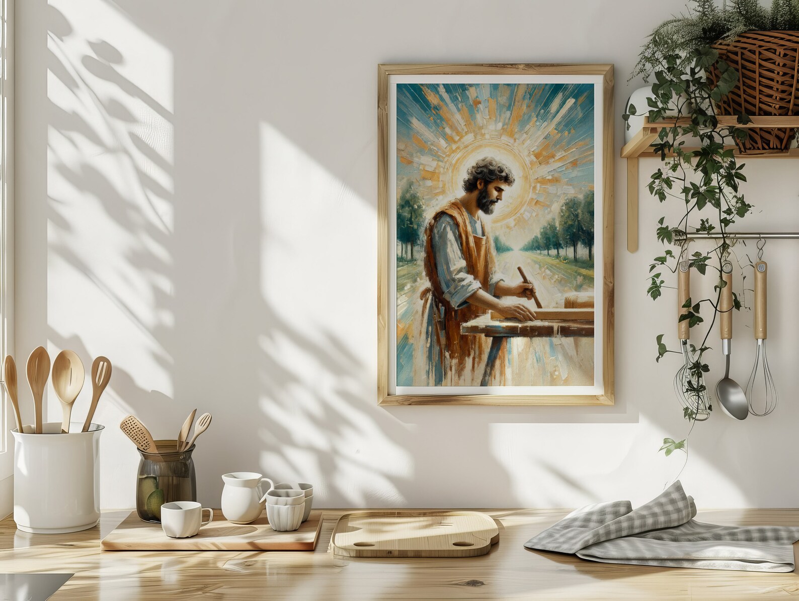 St. Joseph, the Carpenter of Nazareth, Saint Joseph, Jesus Art, St ...