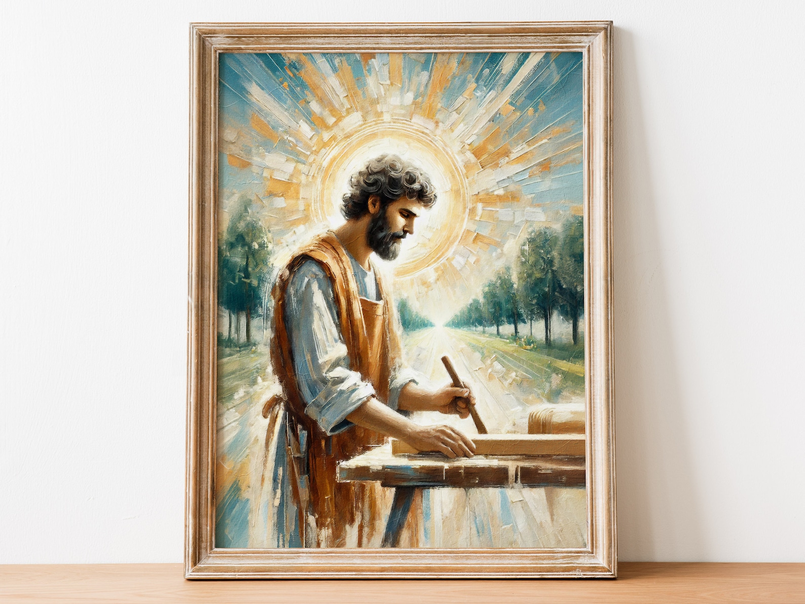 St. Joseph, the Carpenter of Nazareth, Saint Joseph, Jesus Art, St ...