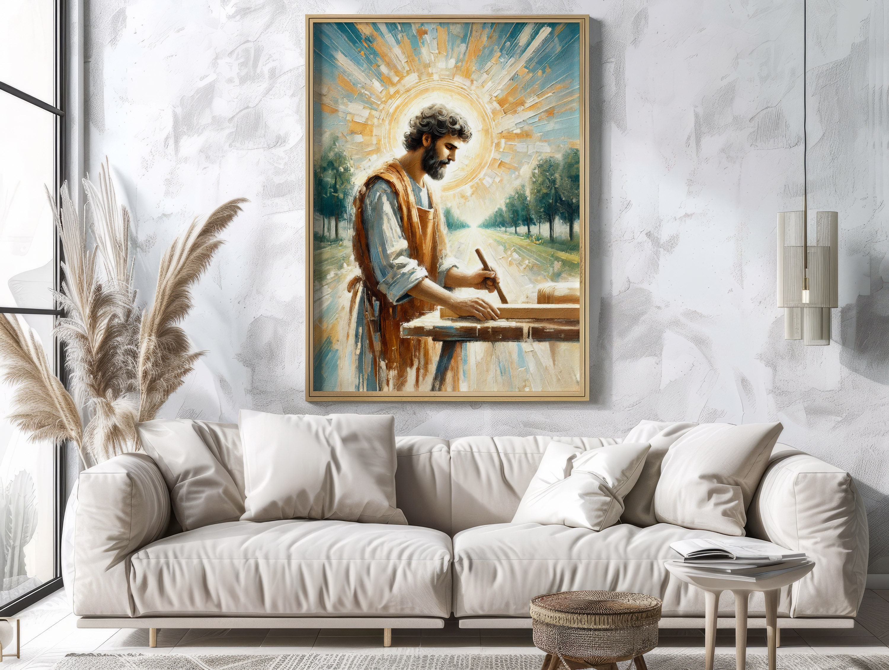 St. Joseph, the Carpenter of Nazareth, Saint Joseph, Jesus Art, St ...