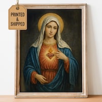 Immaculate Heart of Mary - 8x10 Print - Etsy