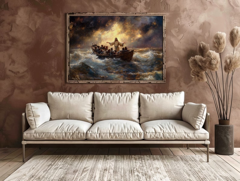 Serenity Amidst Chaos: the Divine Authority of Jesus, Jesus Calming the ...
