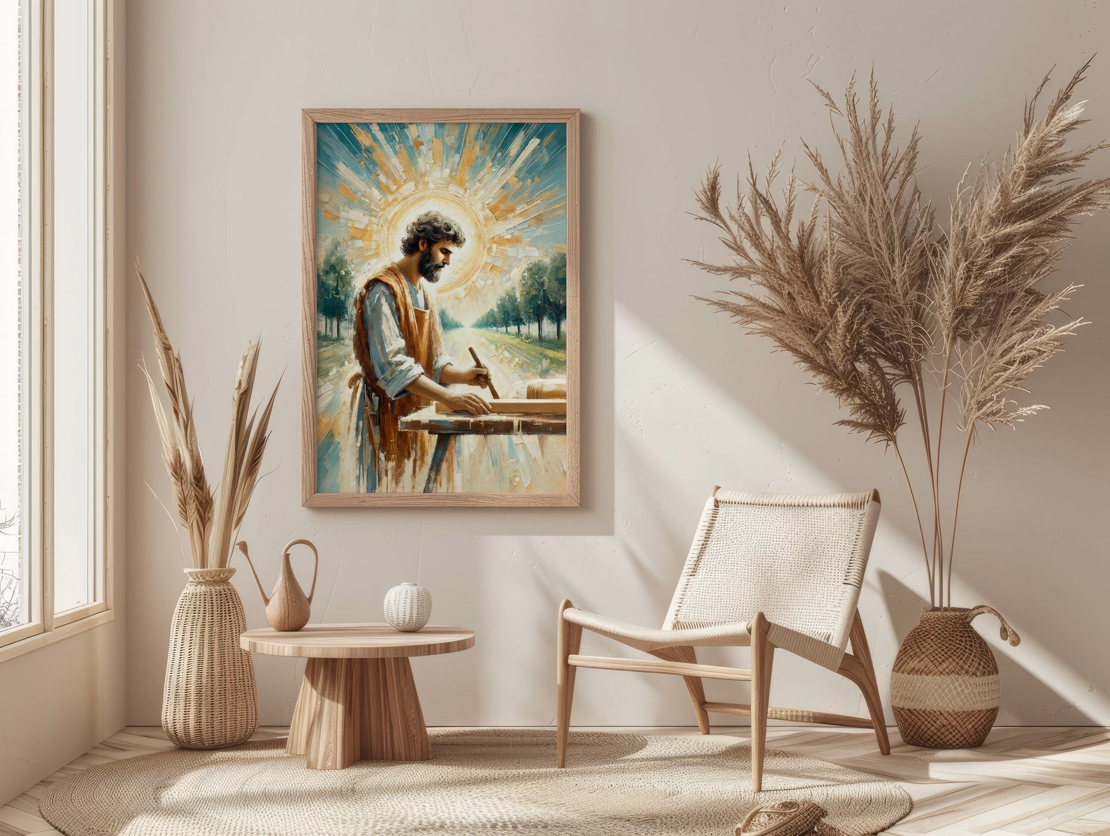 St. Joseph, the Carpenter of Nazareth, Saint Joseph, Jesus Art, St ...