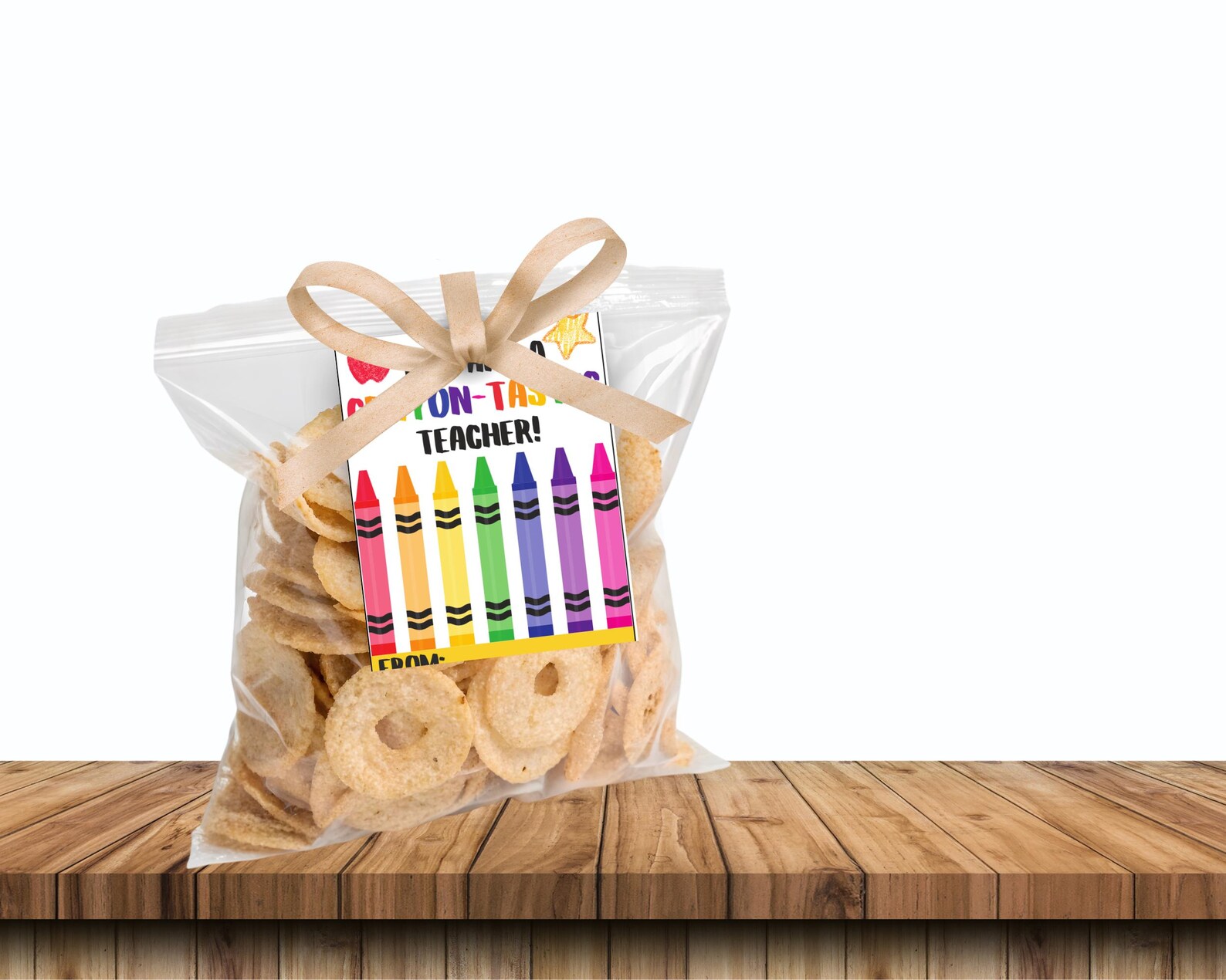 Printable Crayon-themed Teacher Appreciation Gift Tags | Instant ...