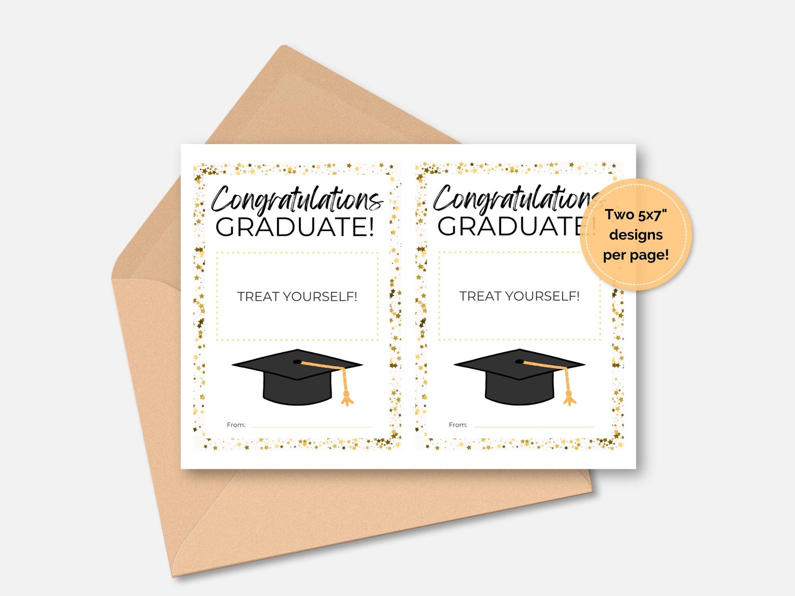 Printable Graduation Gift Card Holder, Graduation Gift Idea, Gift for ...