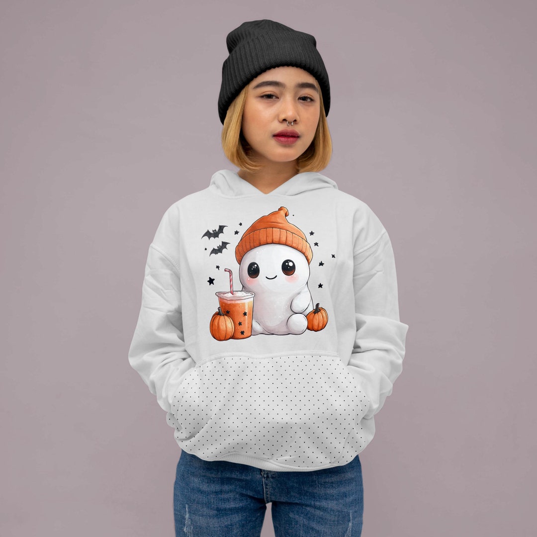 5 in 1 Cute Ghost Png Halloween Trending Png Mug Png Ghost in Cap Png ...