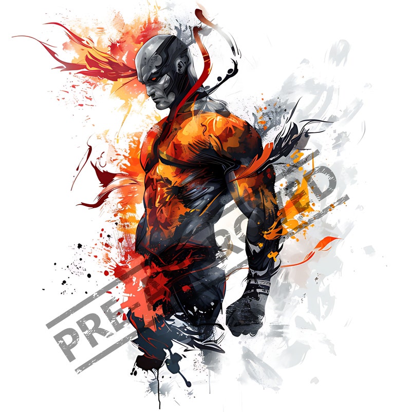 Silver Surfer Tattoo Design High Resolution 4K Canvas Art Printable SVG ...