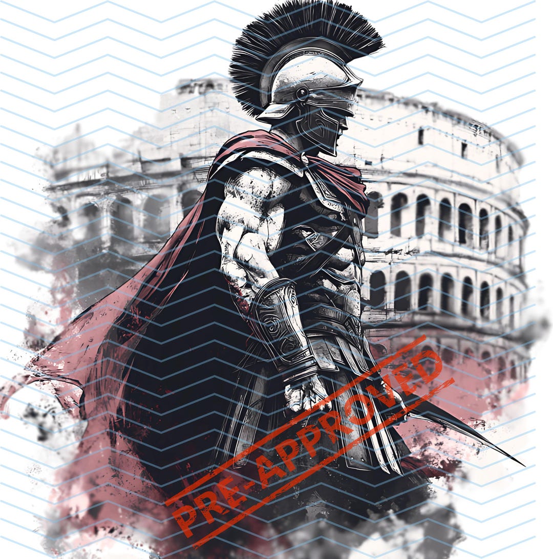 Roman Gladiator Tattoo Designs | 4K Resolution | Canvas Art| Printable ...