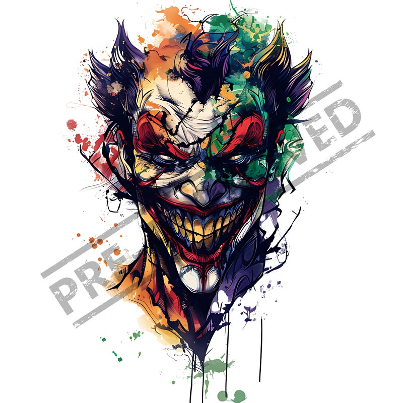 Devil Cartoon Tattoo - Etsy