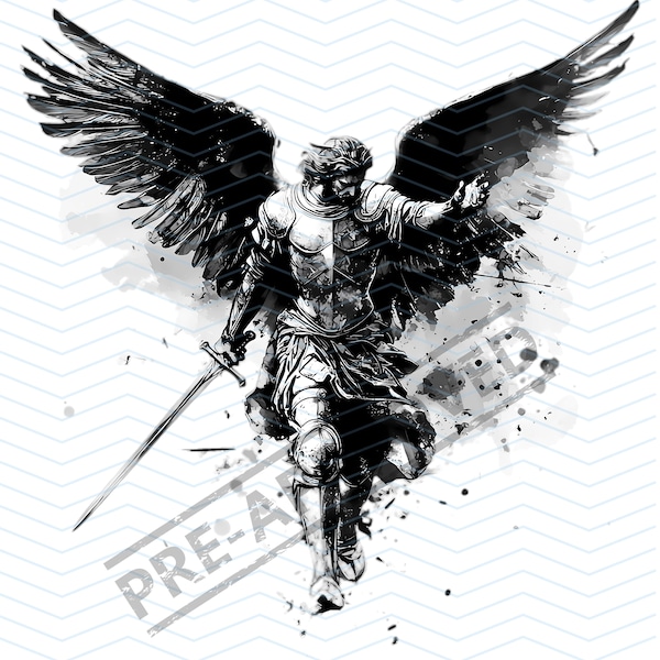 St Michael Saint Clipart - Etsy