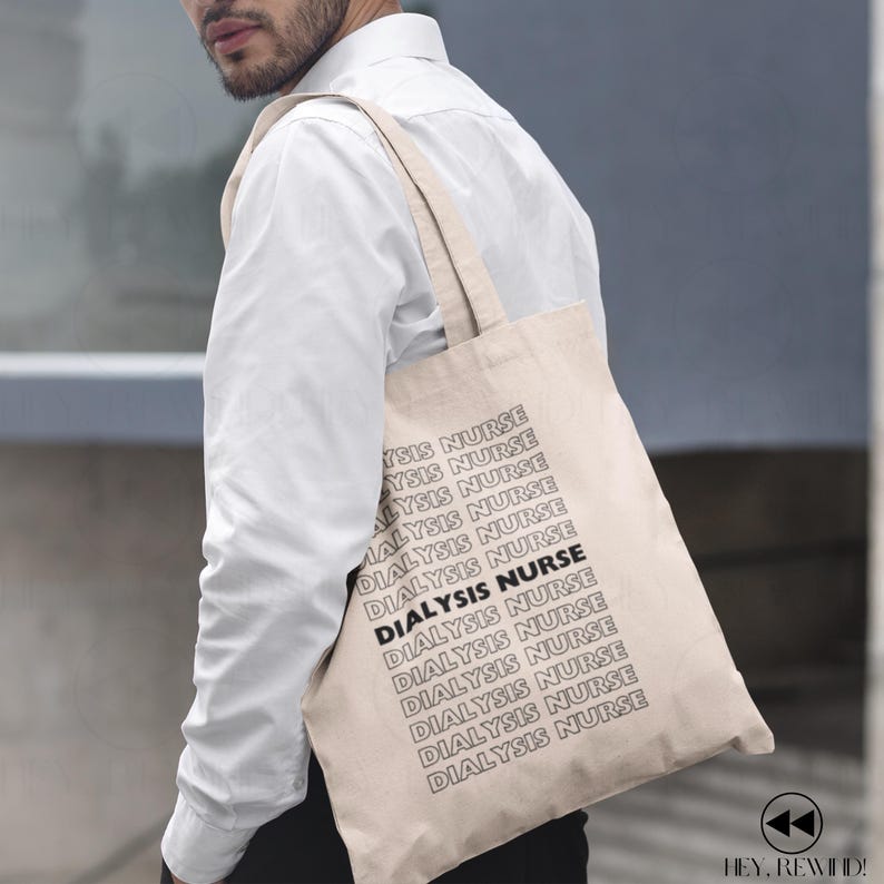 Dialysis Nurse Tote Bag: Nephrology Nursing Appreciation Gift, CDN ...