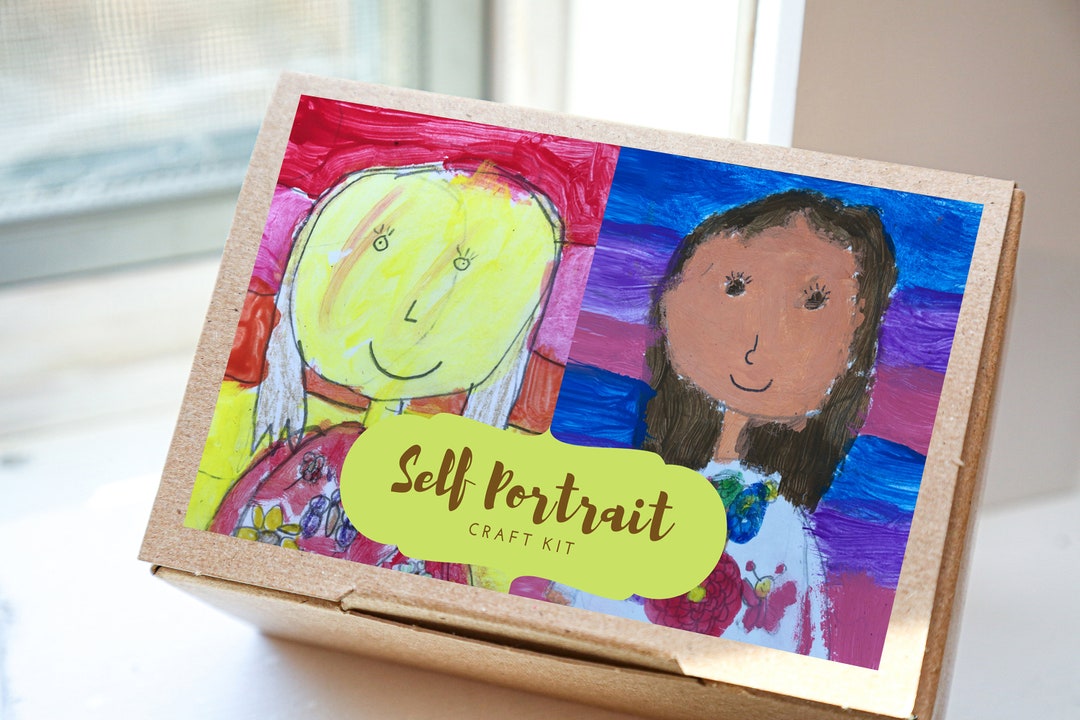 Self Portrait Paint Kit Art Games - Etsy