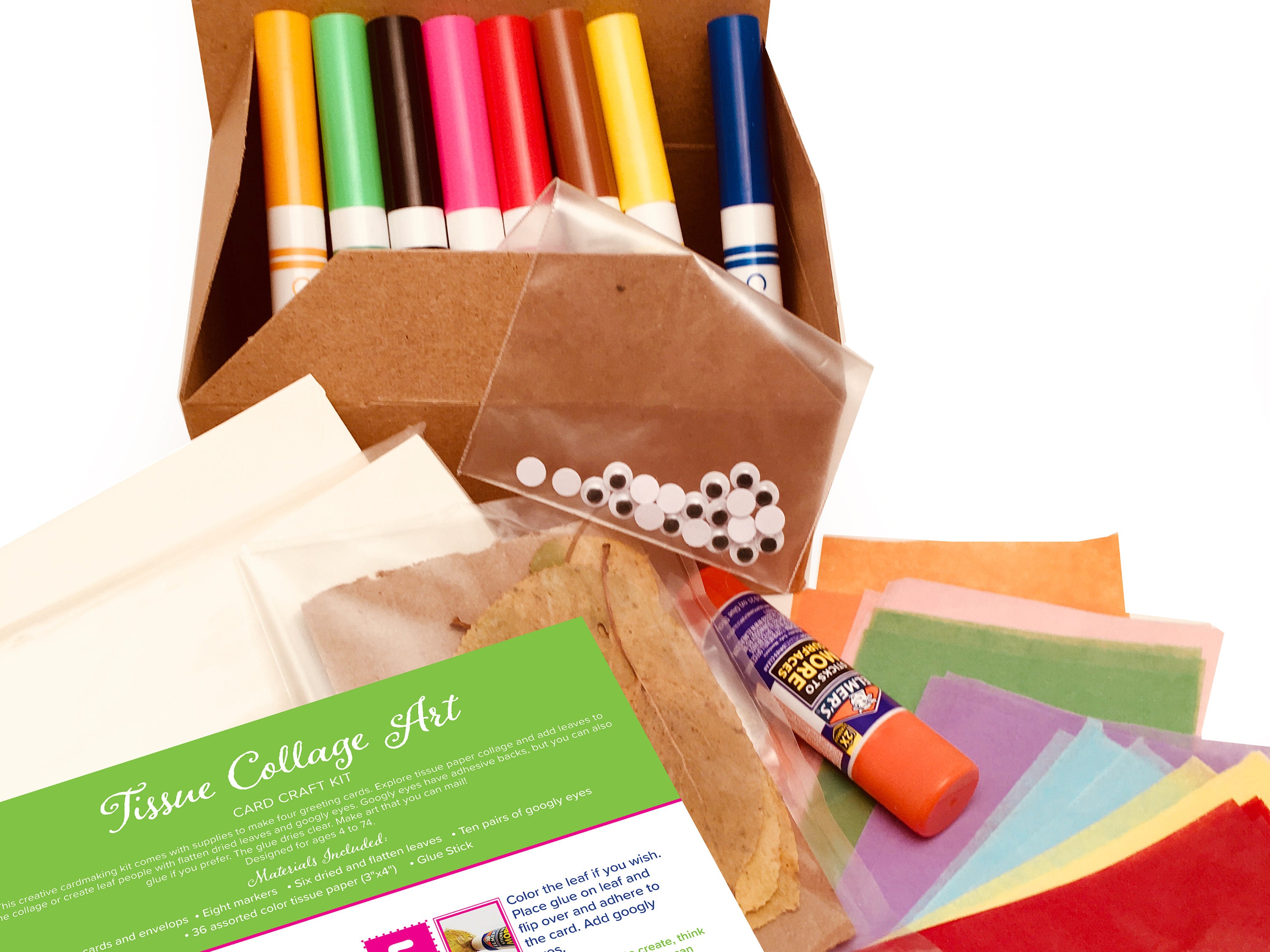 DIY Birthday Card Collage Kit DIY Card Making Kit - Etsy