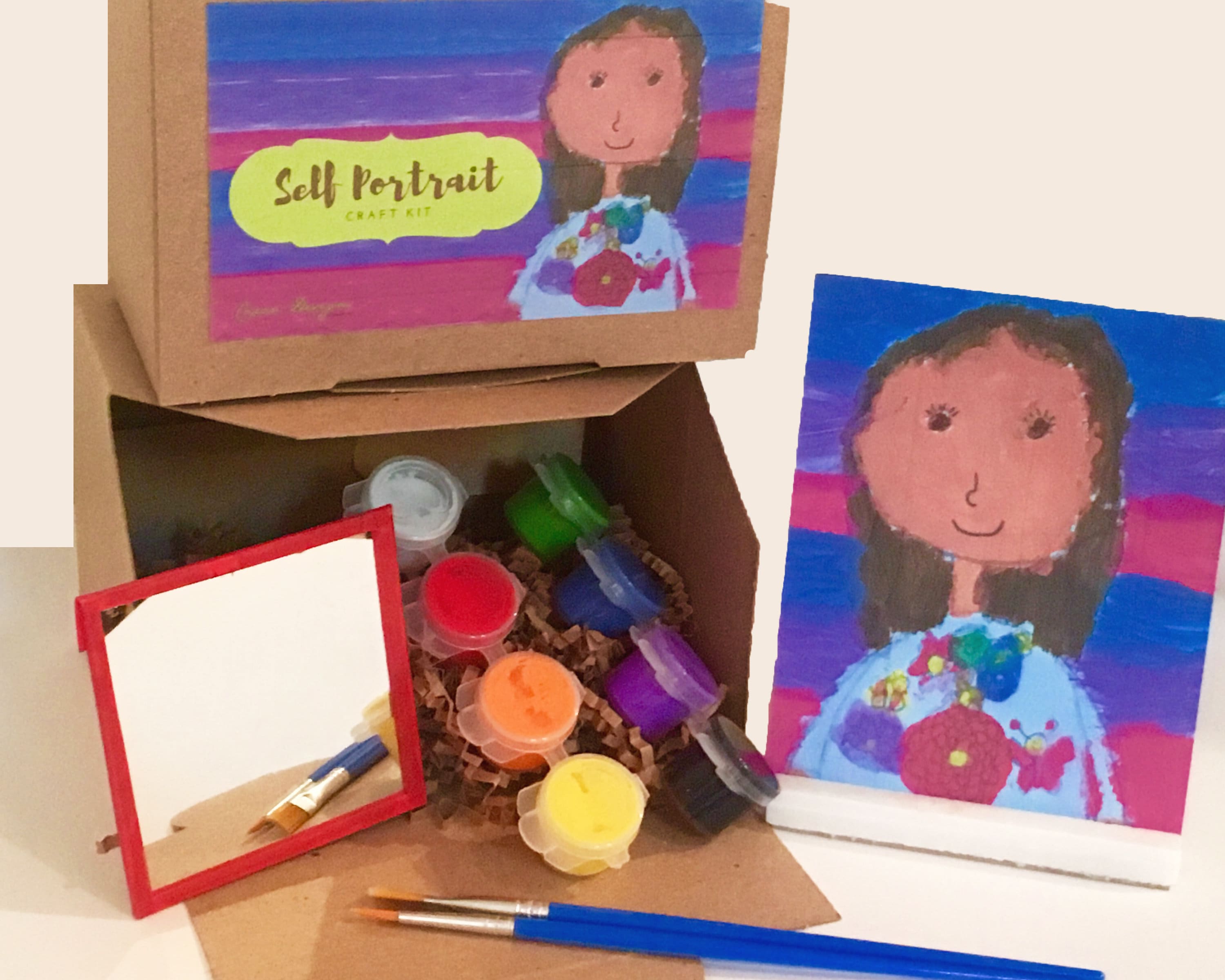 Self Portrait Paint Kit Art Games - Etsy