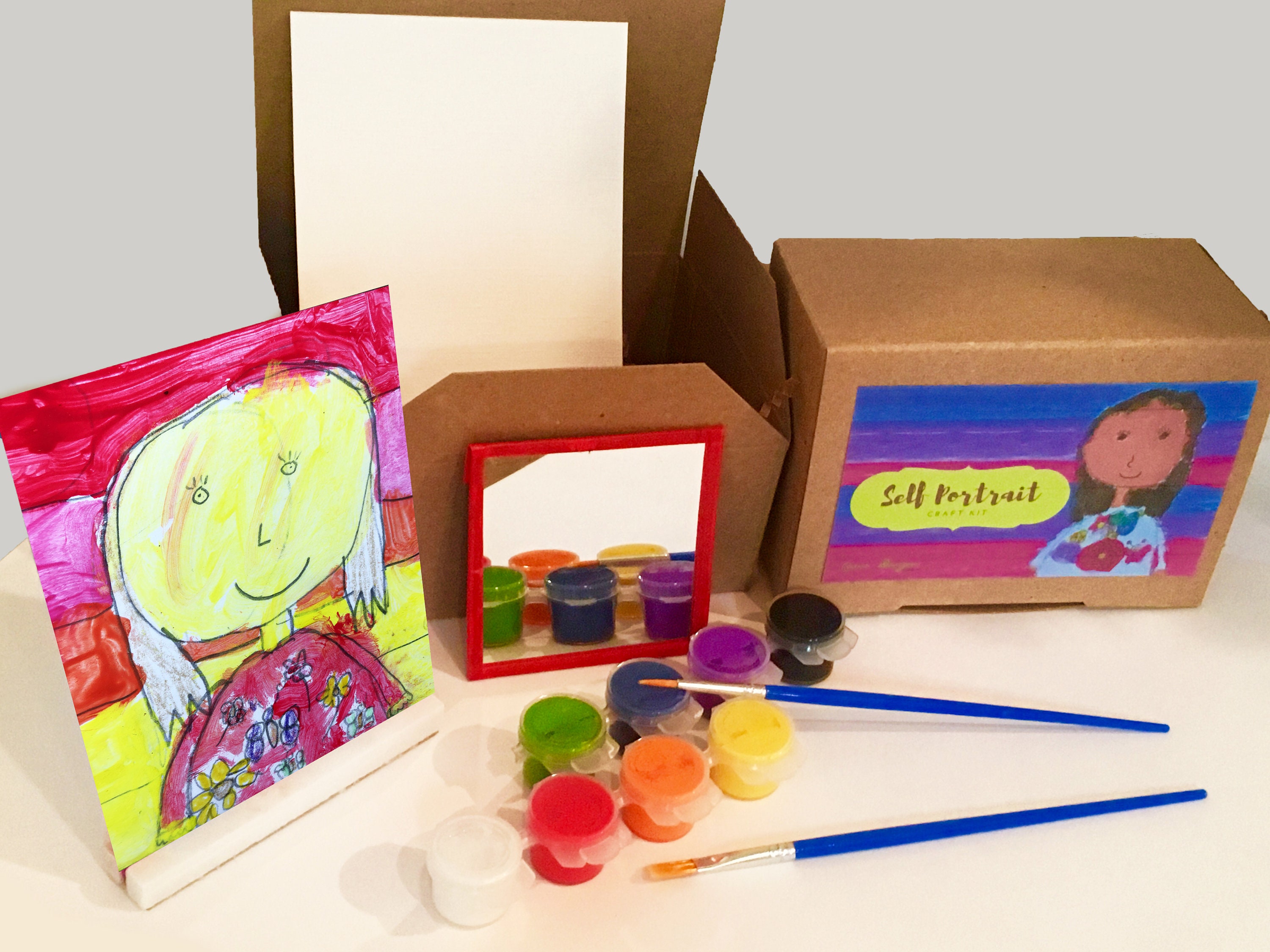 Self Portrait Paint Kit Art Games - Etsy