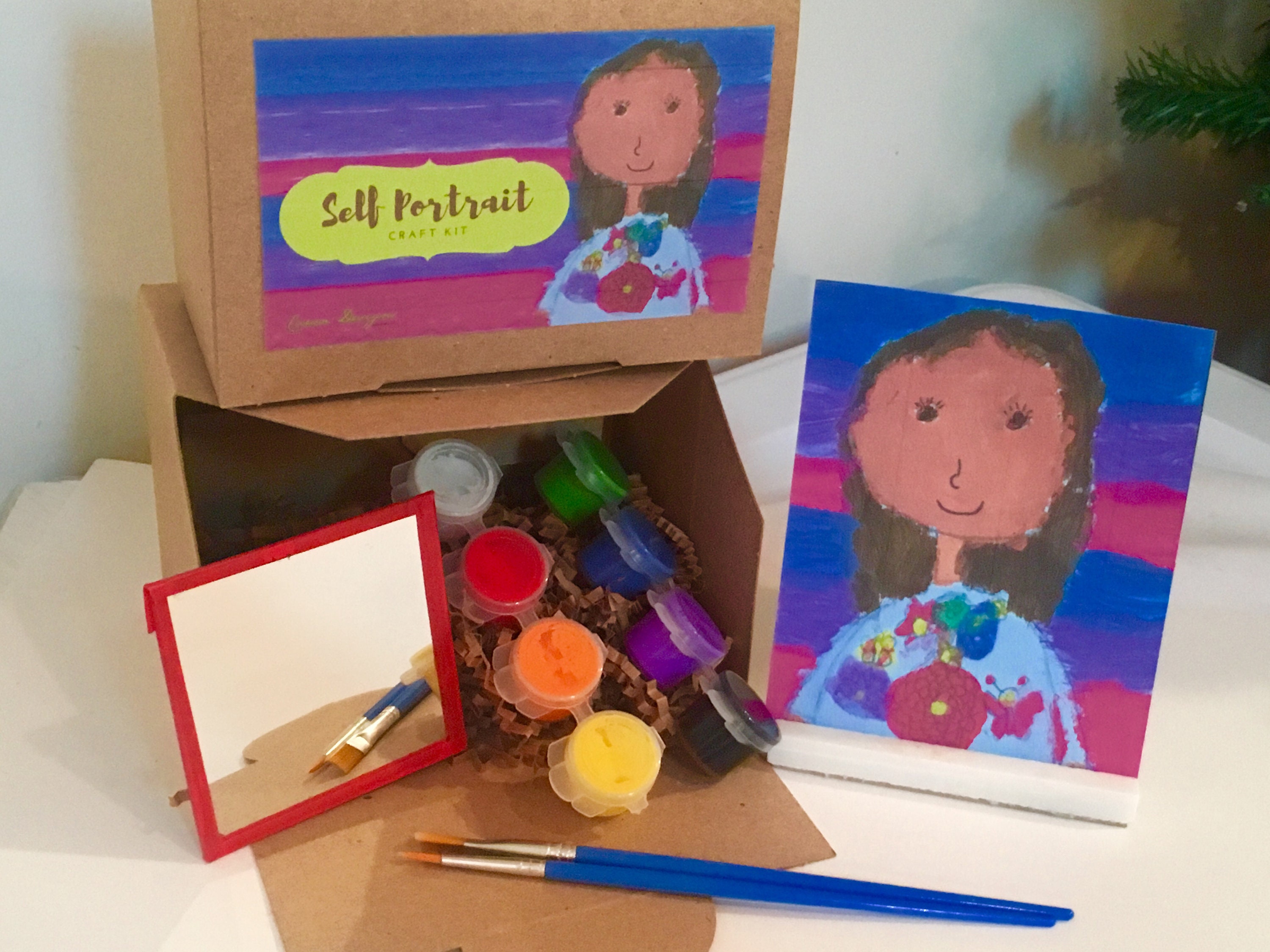 Self Portrait Paint Kit Art Games - Etsy
