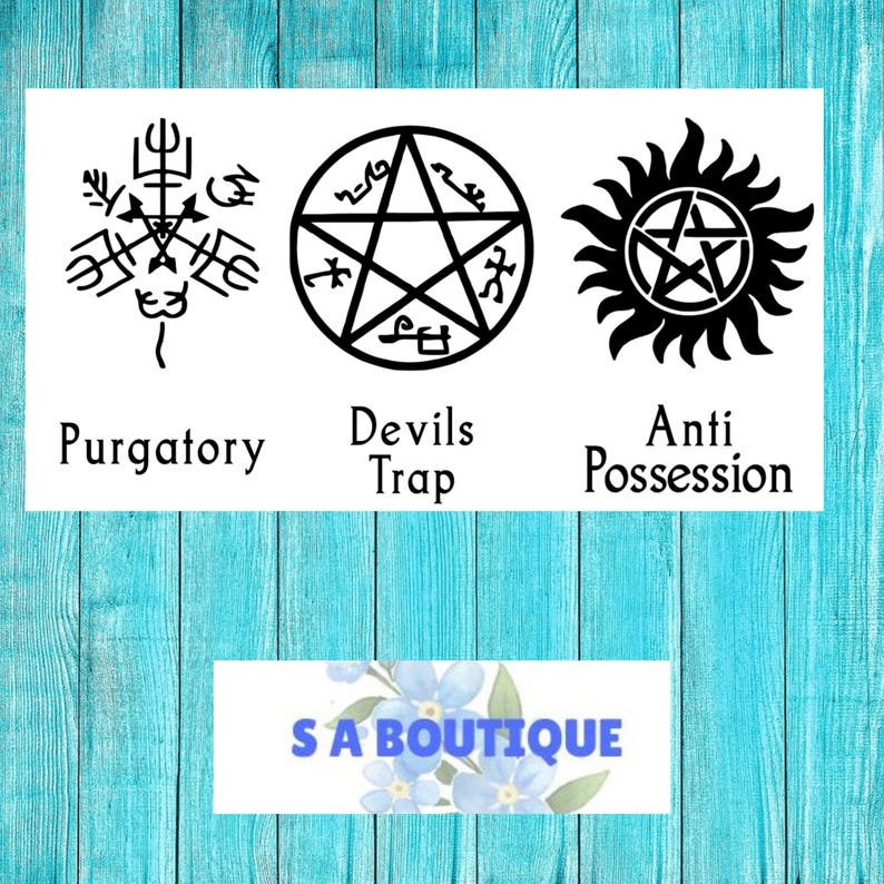 Know Your Signs Svg, Supernatural Signs - Etsy Australia