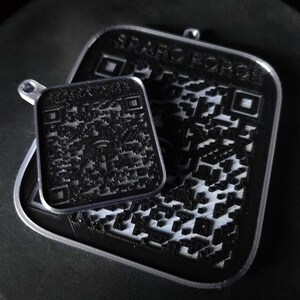 Qr Tag With Embedded Nfc Scan Tag - Etsy