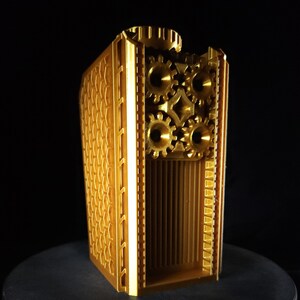 Golden Clockwork Box - Etsy
