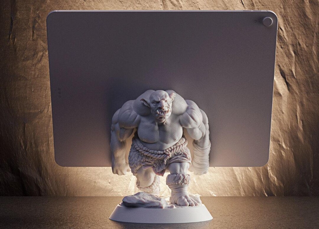 Tablet Troll - Max, the Marble Tablet Holder - Etsy