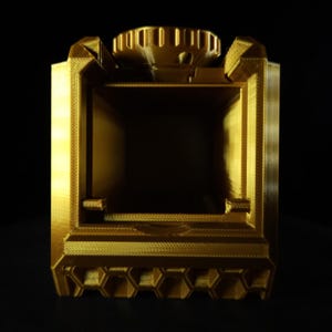 Golden Clockwork Box - Etsy