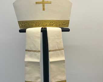 Handcrafted Liturgical Bishop's Mitre - Etsy