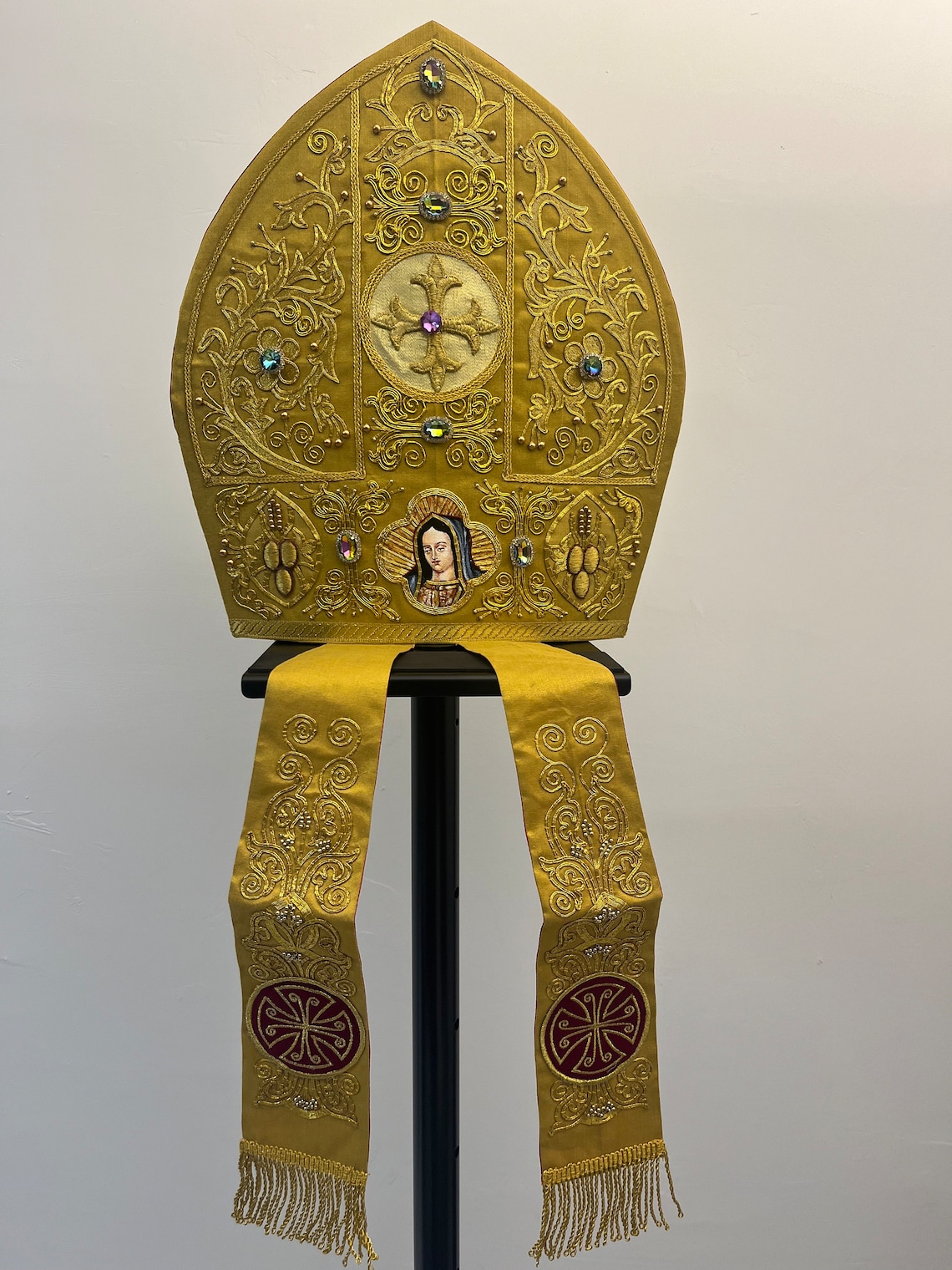 Handcrafted Liturgical Church Mitre - Etsy