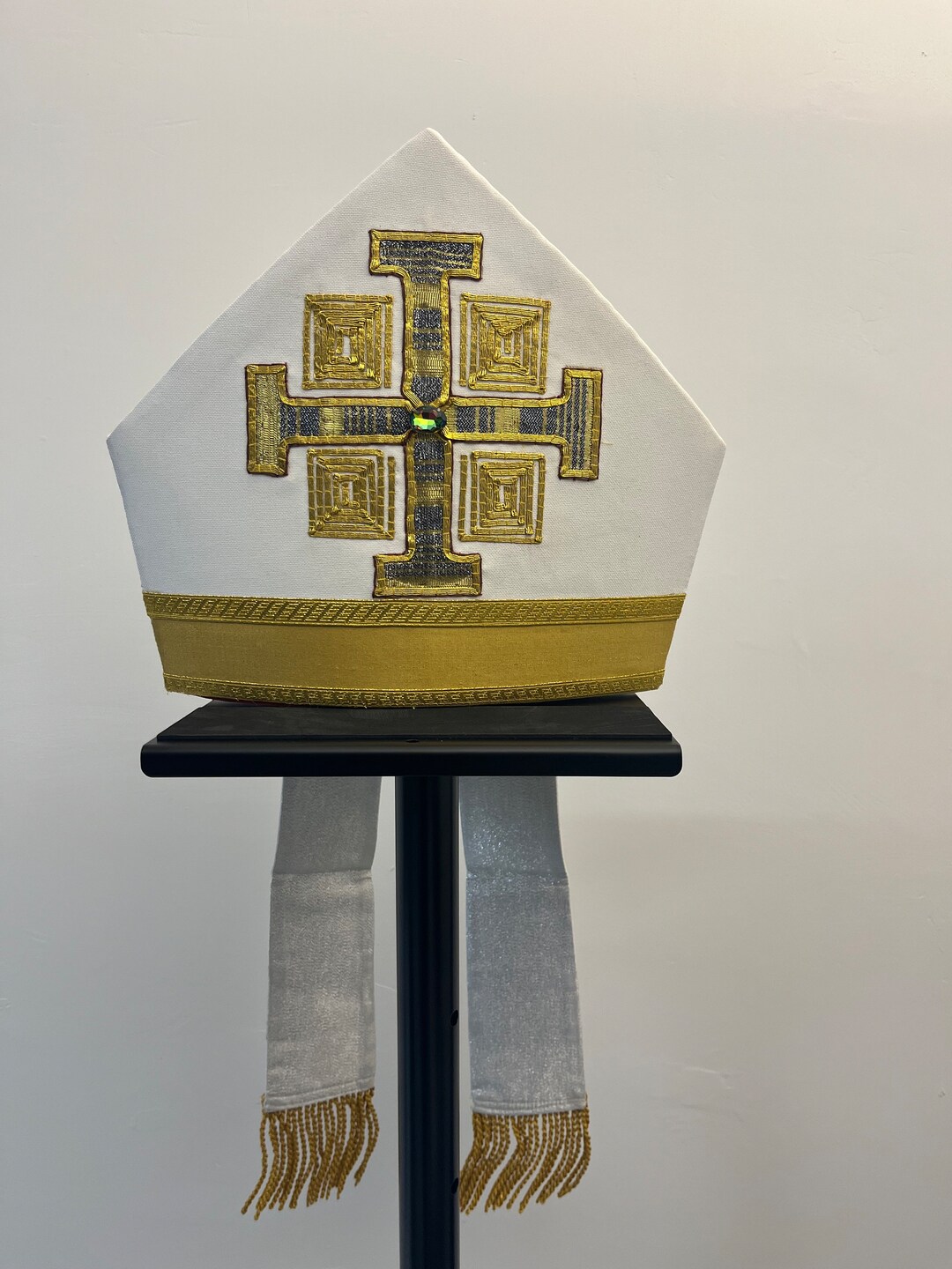 Handcrafted Liturgical Church Mitre - Etsy