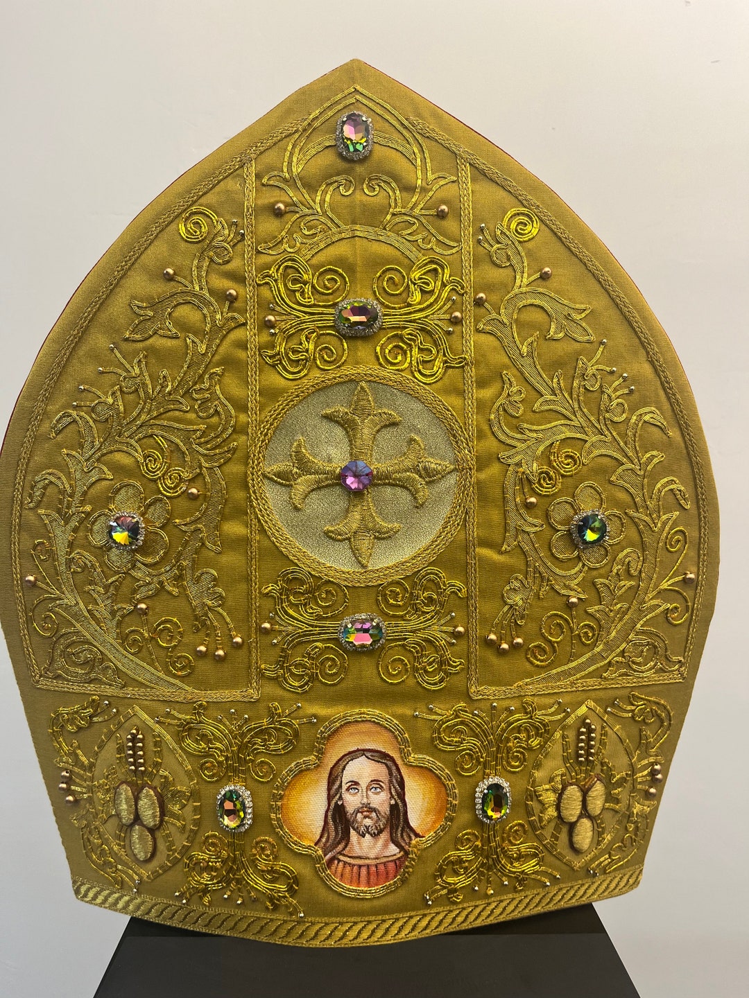 Handcrafted Liturgical Church Mitre - Etsy
