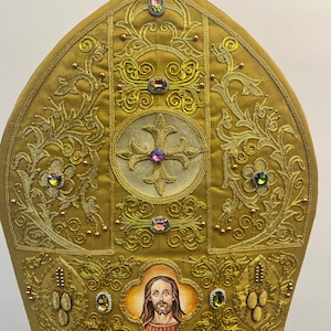 Handcrafted Liturgical Church Mitre - Etsy