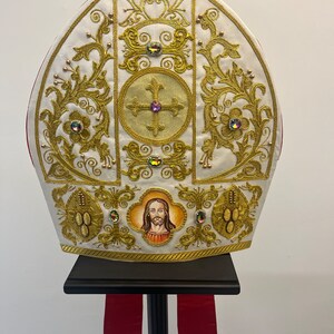 Handcrafted Liturgical Bishop's Mitre - Etsy
