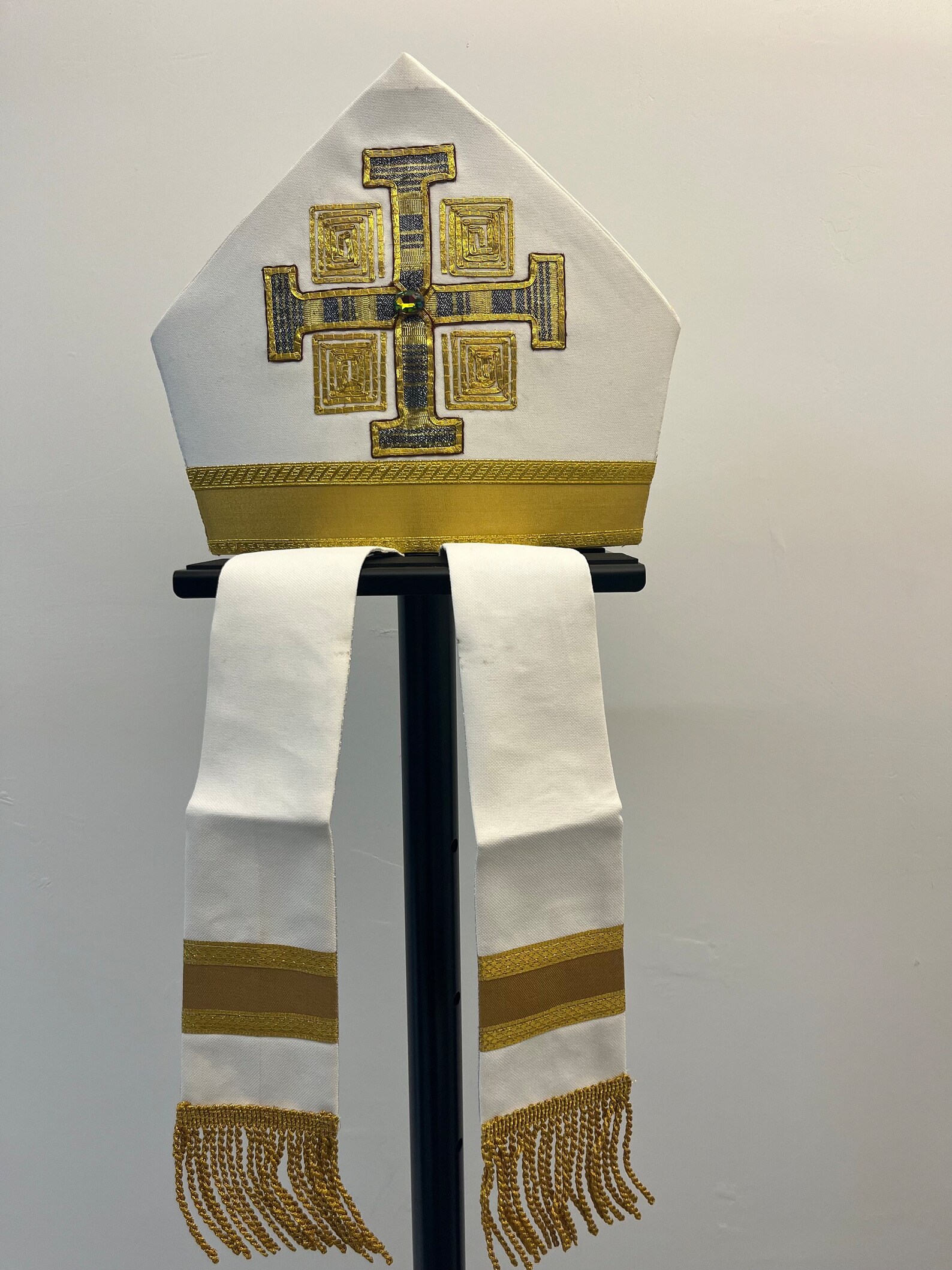 Handcrafted Liturgical Church Mitre - Etsy